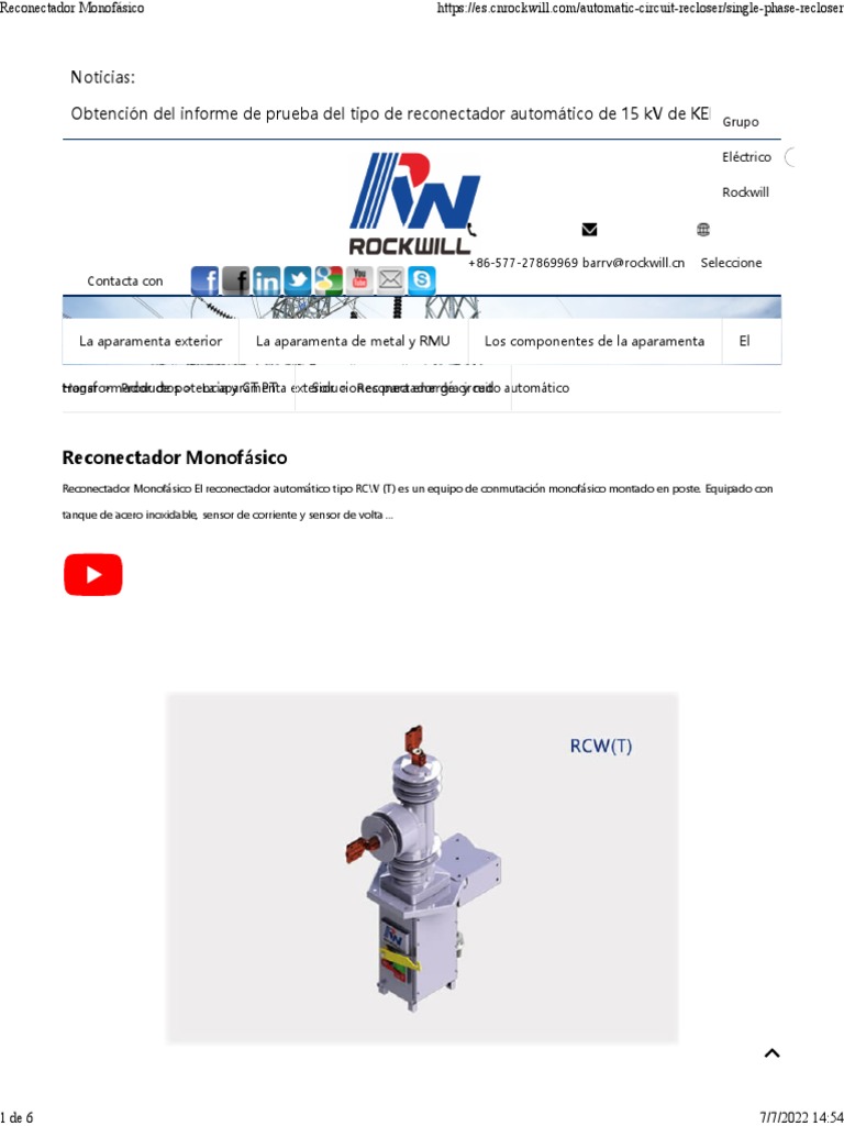 Rockwill | PDF | Ingenieria Eléctrica | Electricidad