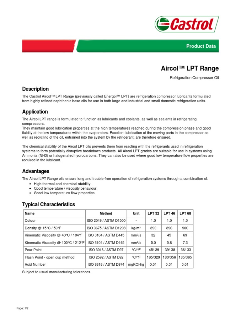 Aircol LPT 68 | PDF