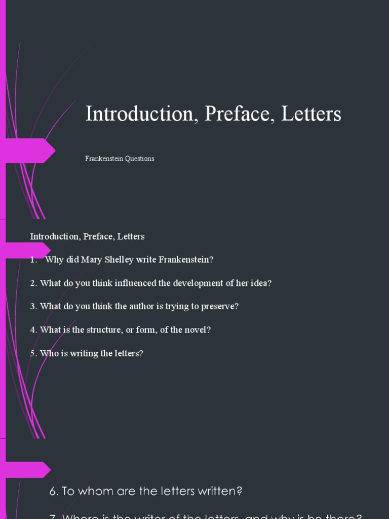 Introduction Preface Letters | PDF