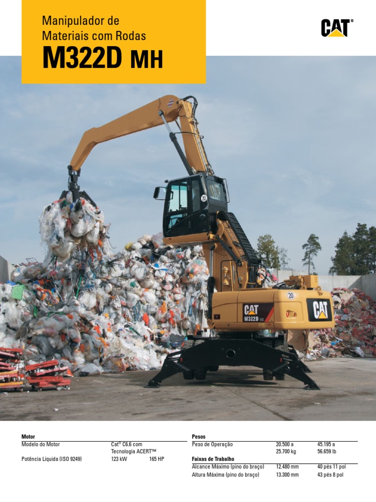 Manual CAT M322D | PDF