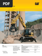 Especificações Tecnicas e Dimensionais Da Caterpillar Cat336 | PDF