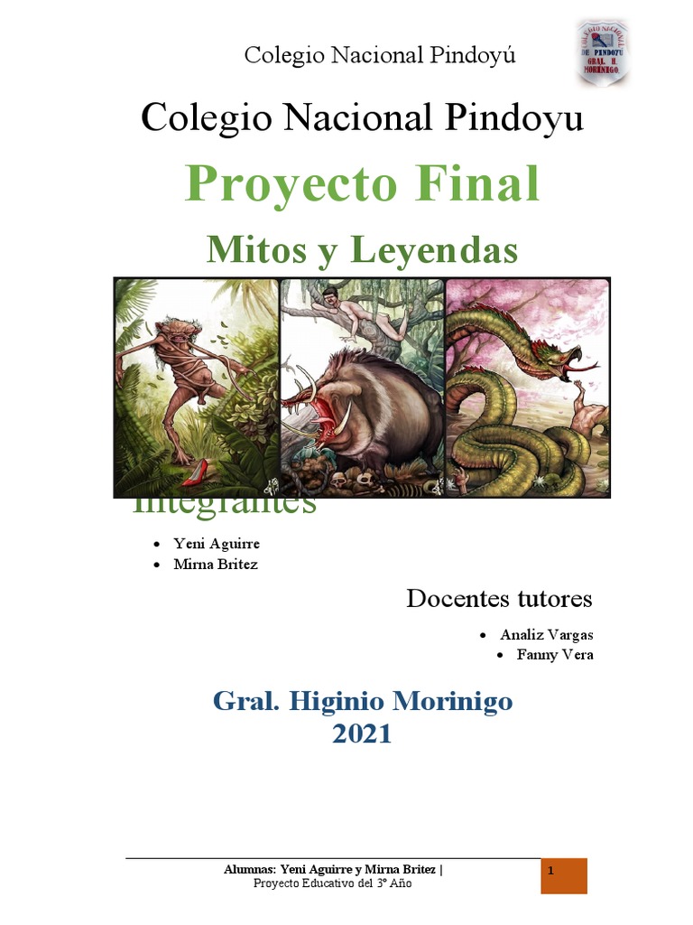 Mitos y Leyendas Guaraníes en Paraguay | PDF