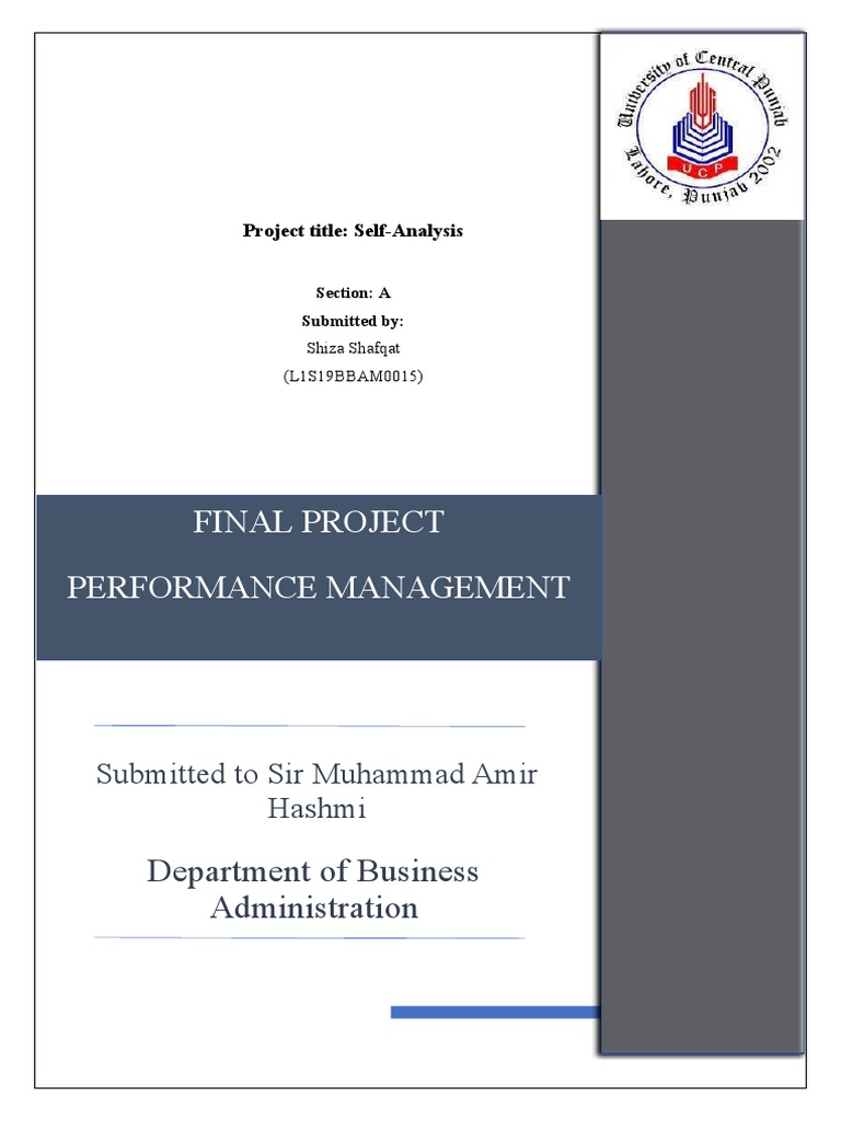 PM Final Project | PDF | Extraversion And Introversion | Empathy
