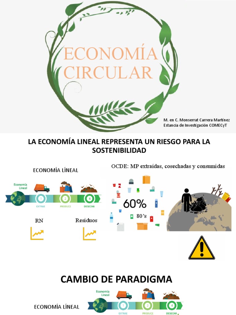 Economía Circular | PDF | Sustentabilidad | Residuos