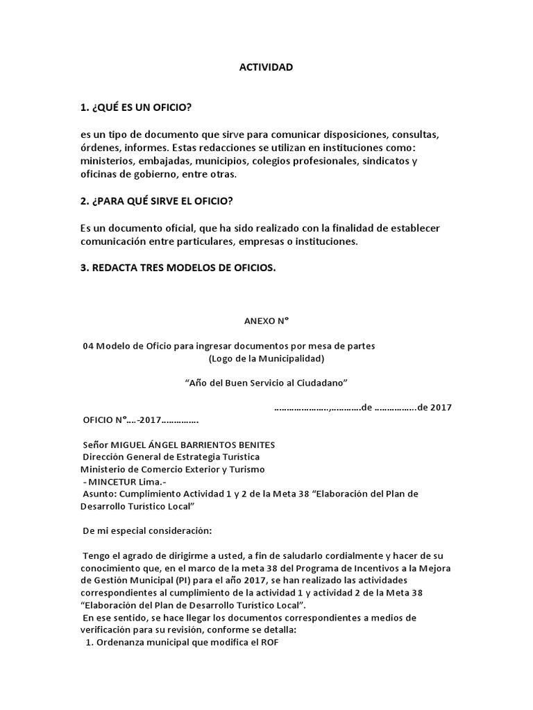 El Oficio | PDF | Gobierno