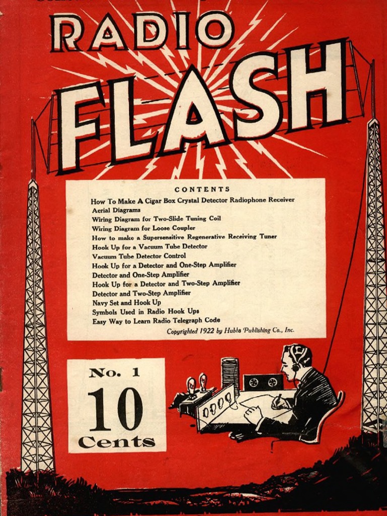 Radio Flash Vol 1 1922 | PDF