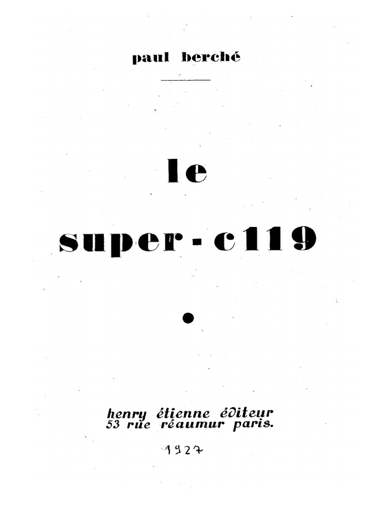 Superc 119 | PDF