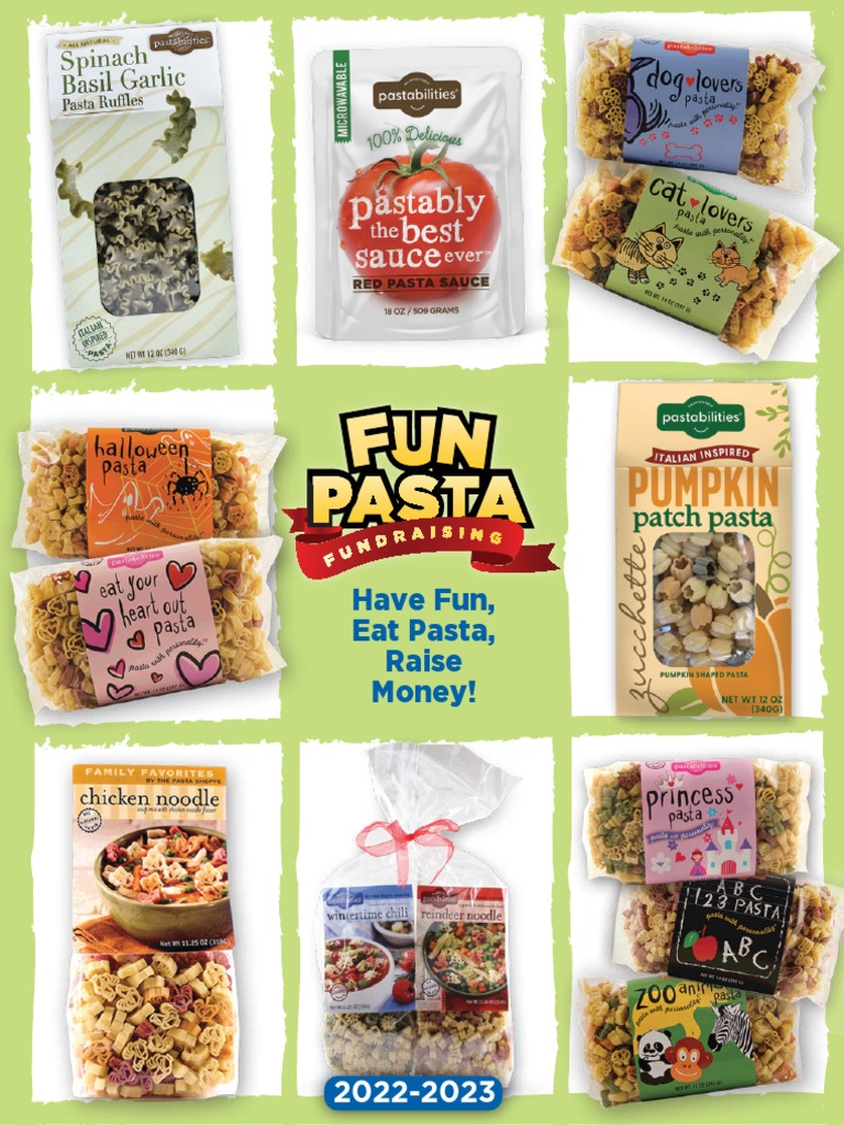 Pasta Fundraiser Flyer pp1 2 | PDF