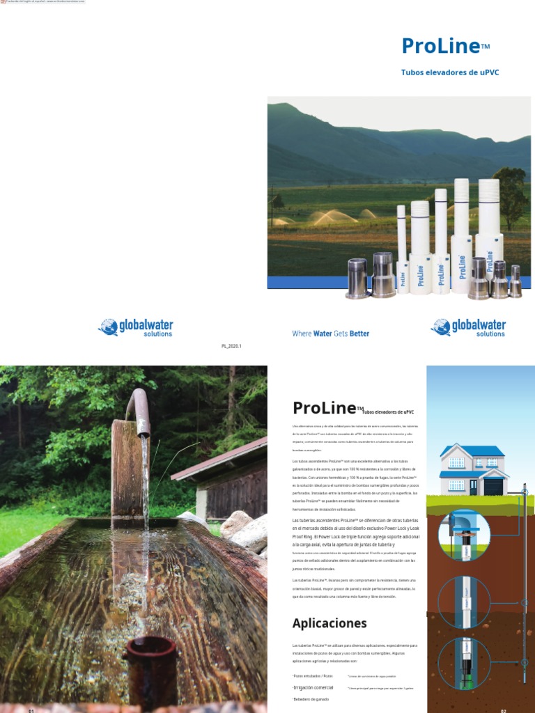 Catalog ProLine EN - En.es | PDF | Agua | Acero