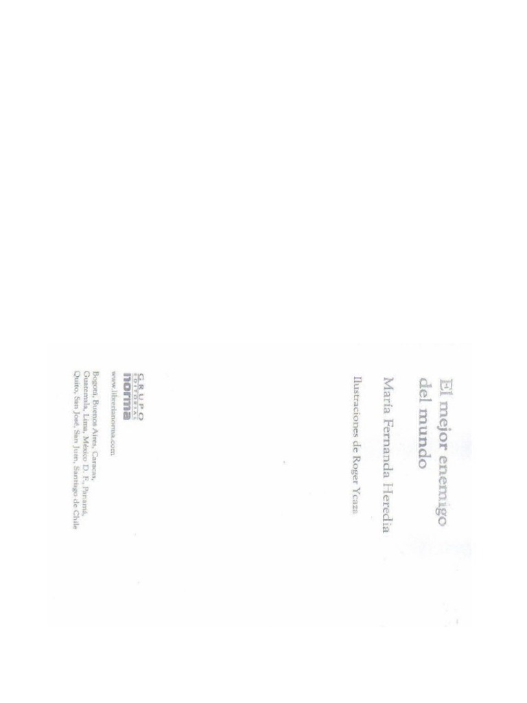 El Mejor Enemigo Del Mundo | PDF