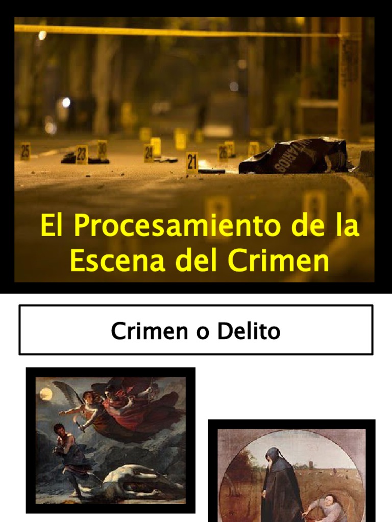 Escena Del Crimen | PDF