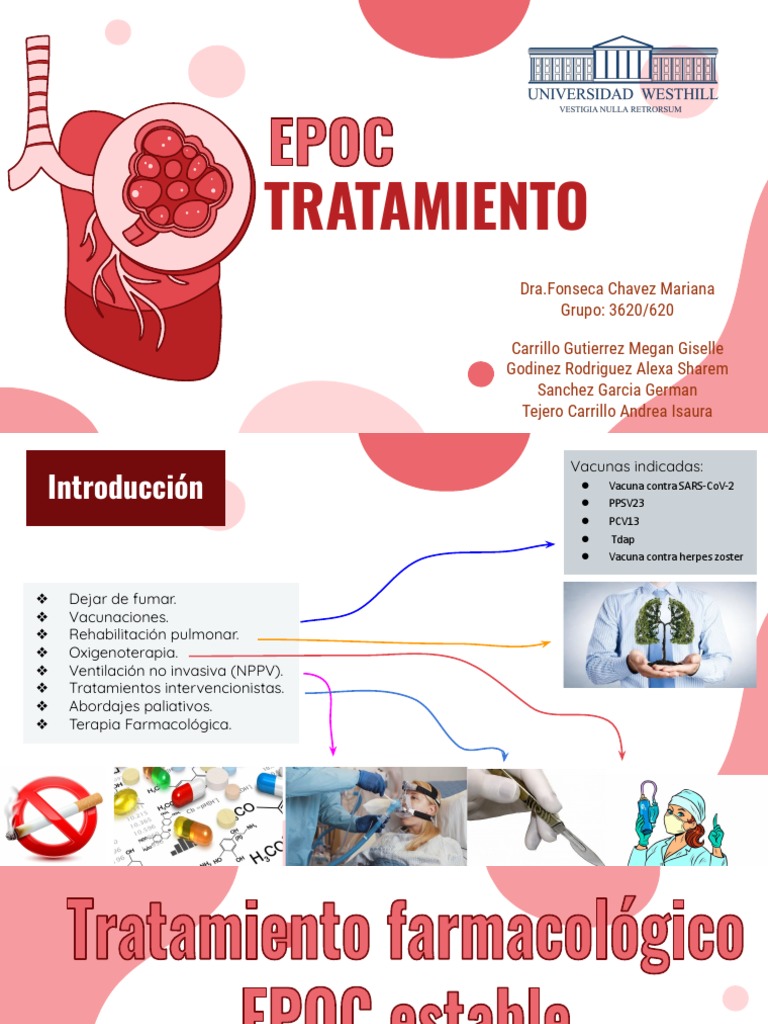 Tratamiento de EPOC | PDF | Enfermedad pulmonar obstructiva crónica ...