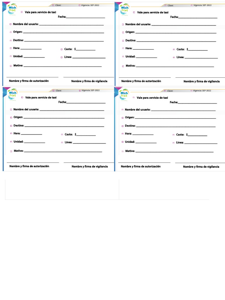 Vale para Taxi | PDF | Crecimiento personal y profesional | Negocios
