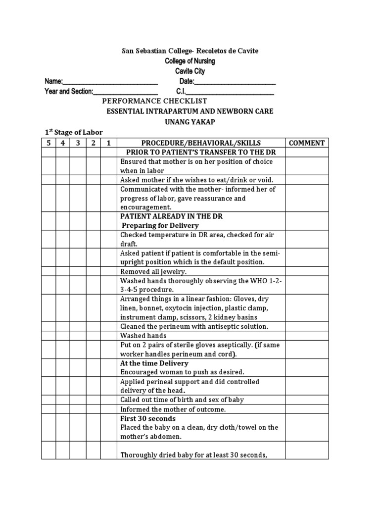 1 Unang Yakap | Download Free PDF | Childbirth | Public Health
