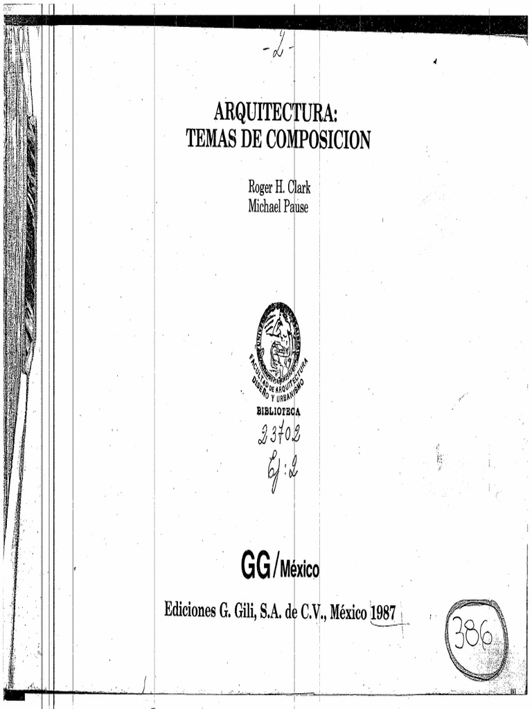 Temas de Composiciòn - Pause-Clarke | PDF