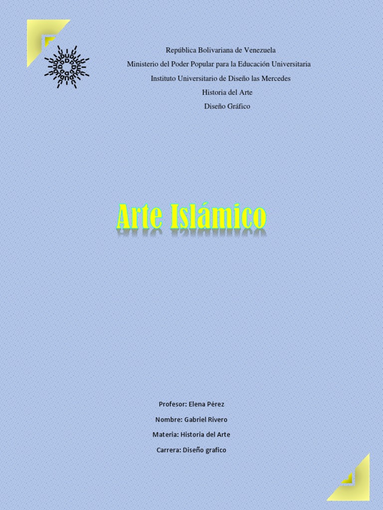 Lacería en el Arte Islámico | PDF | Artes Decorativas | Las artes