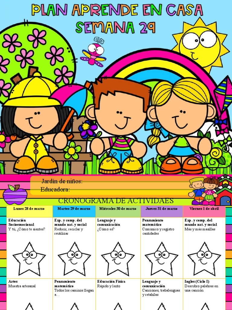 Actividades Aprende en Casa 4 | PDF | Maíz | Las emociones