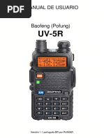 Programar Baofeng Uv5r | PDF | Radio | Frecuencia ultra alta