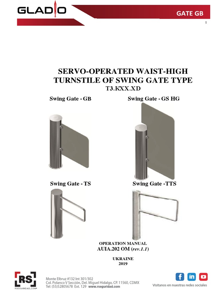 Manual Gate GB 2020 | PDF | Electrical Engineering | Electricity
