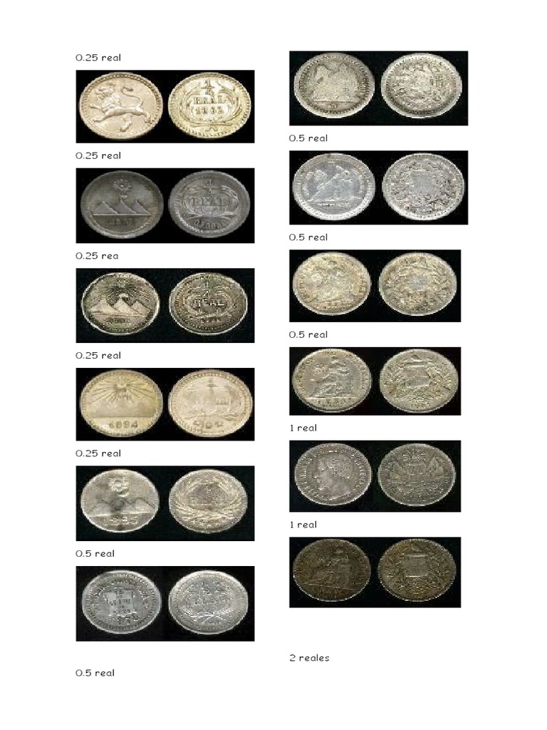 Monedas Antiguas de Guatemala | PDF