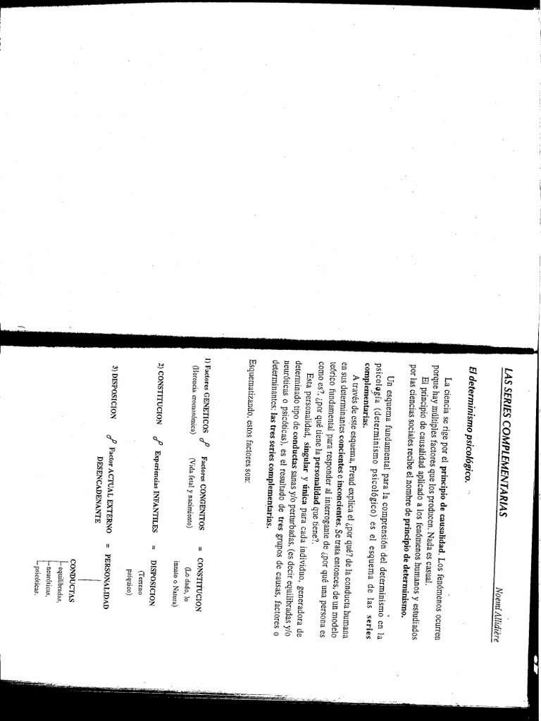 Series Complementarias. Allidiere. | PDF