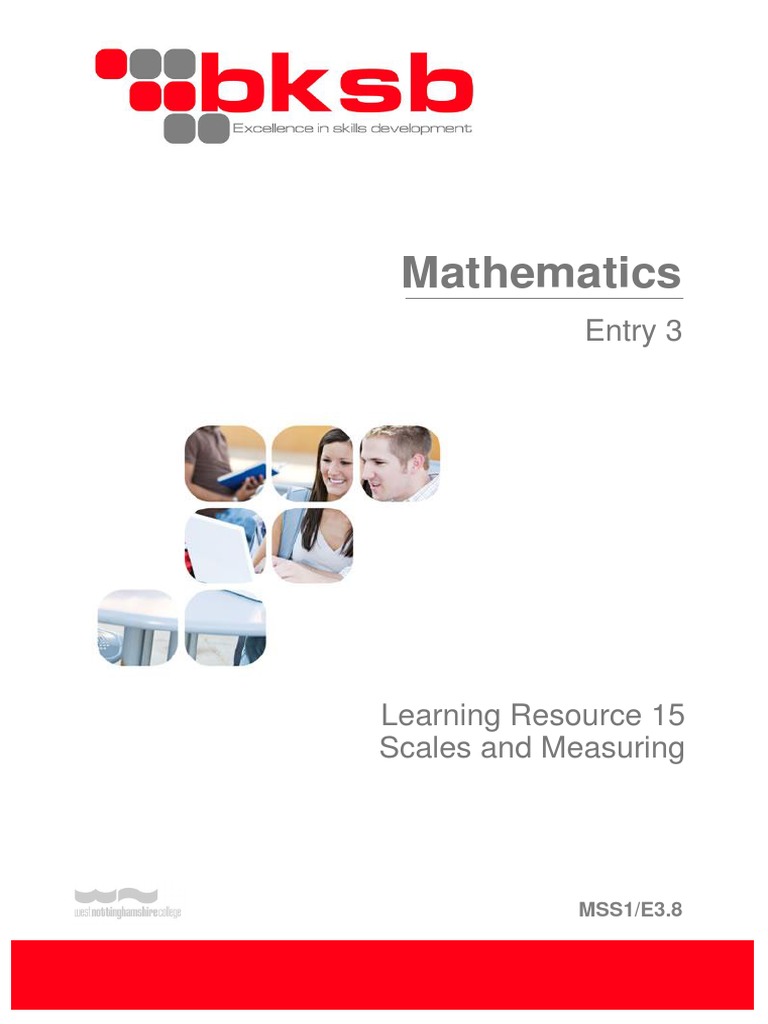 LR 15 Mathematics E3 Scales and Measuring | PDF | Litre | Measurement
