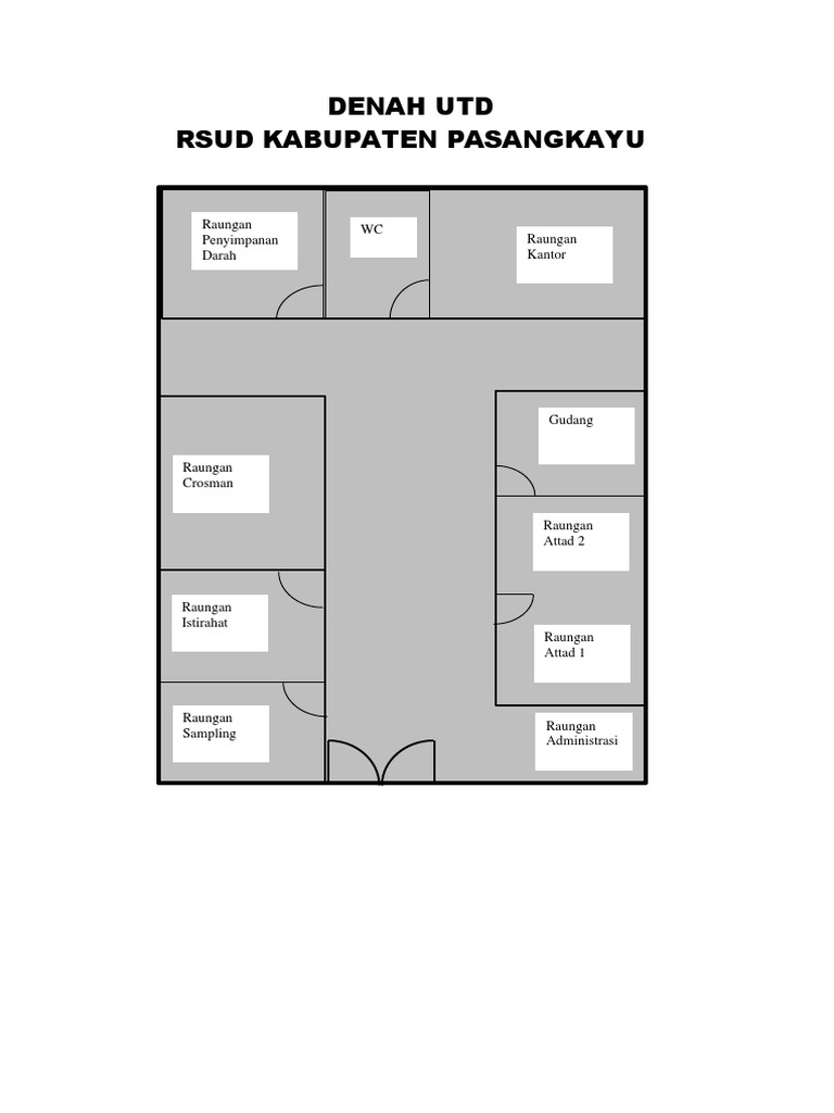 Denah Lab Dan UTD | PDF