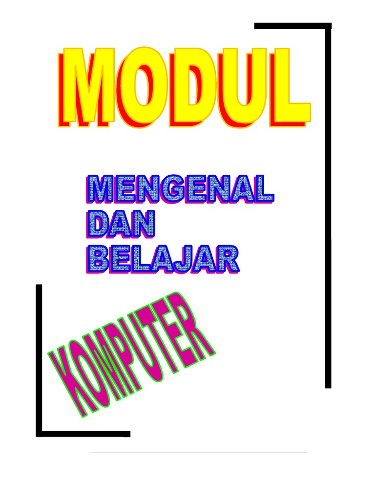 Modul Belajar Komputer | PDF | Karier & Perkembangan | Seni