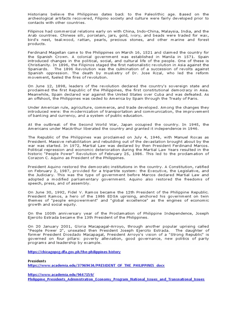 Module Sample | PDF | Philippines | Corazon Aquino