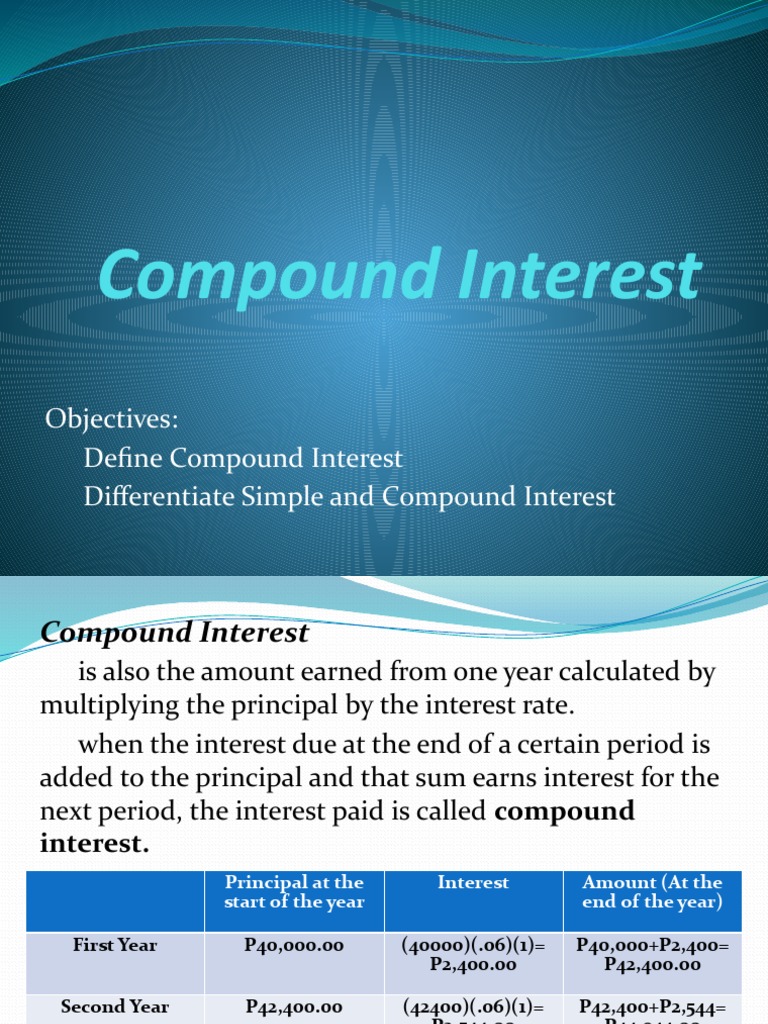 Compound Interest 2 Download Free Pdf Interest Compound Interest