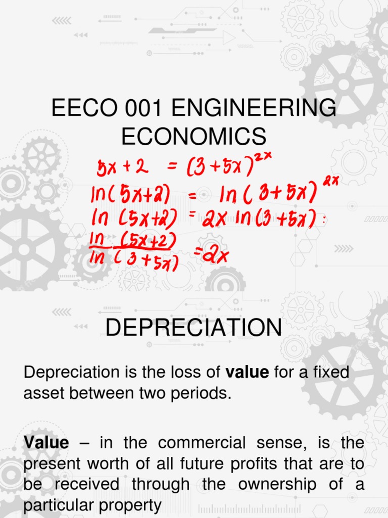 EECO Engineering Economy (MODULE 3) | PDF