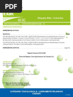 Ficha Tecnica Afalon Adama Tcm43-9622 | PDF | Pesticida | Plantas