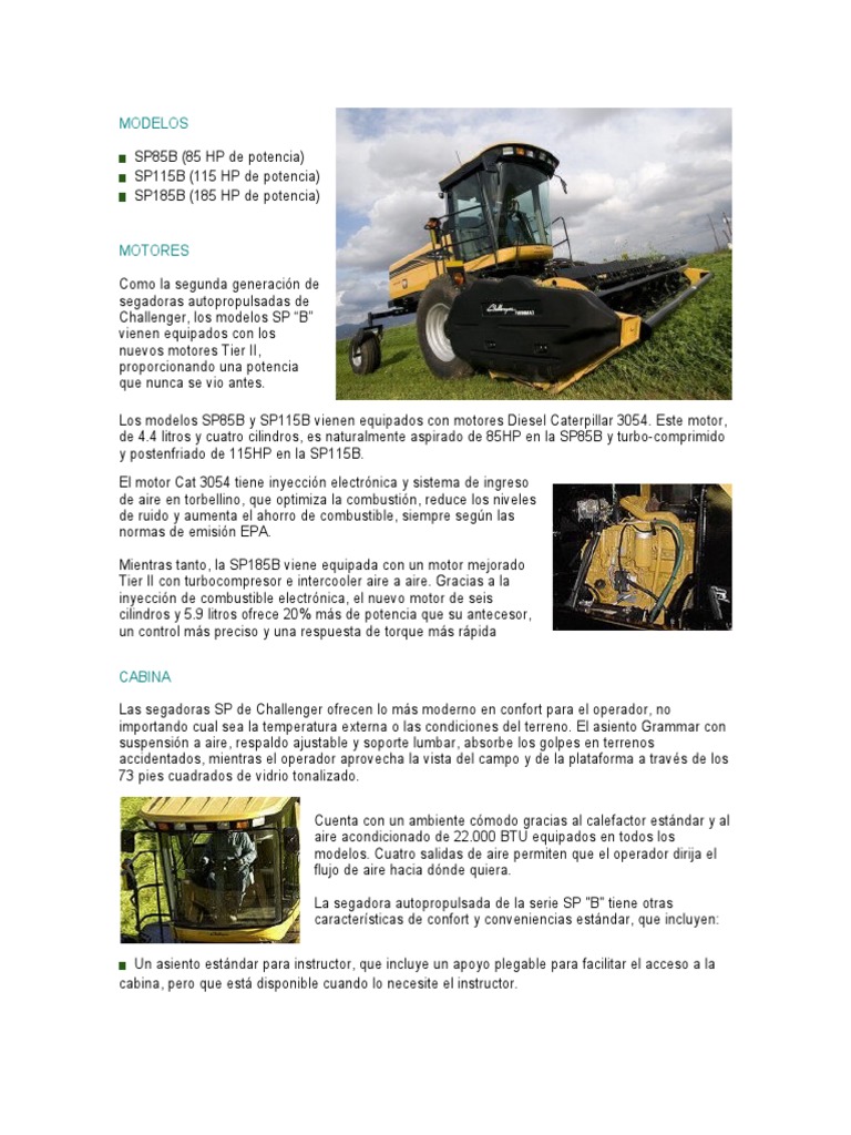 Segadoras | PDF | Cosecha | Heno