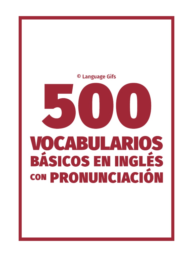 500 Vocab Muestra | PDF