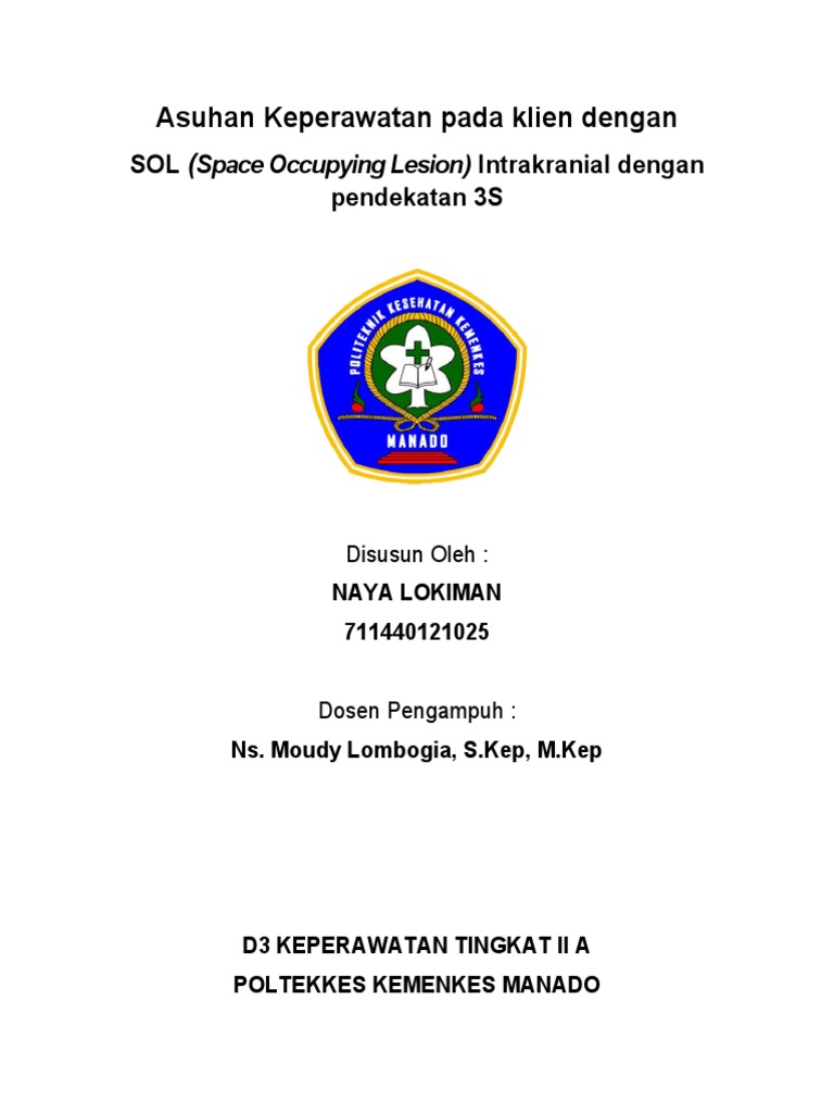 Revisi Askep SOL Intrakranial | PDF | Pengembangan Diri | Kesehatan ...