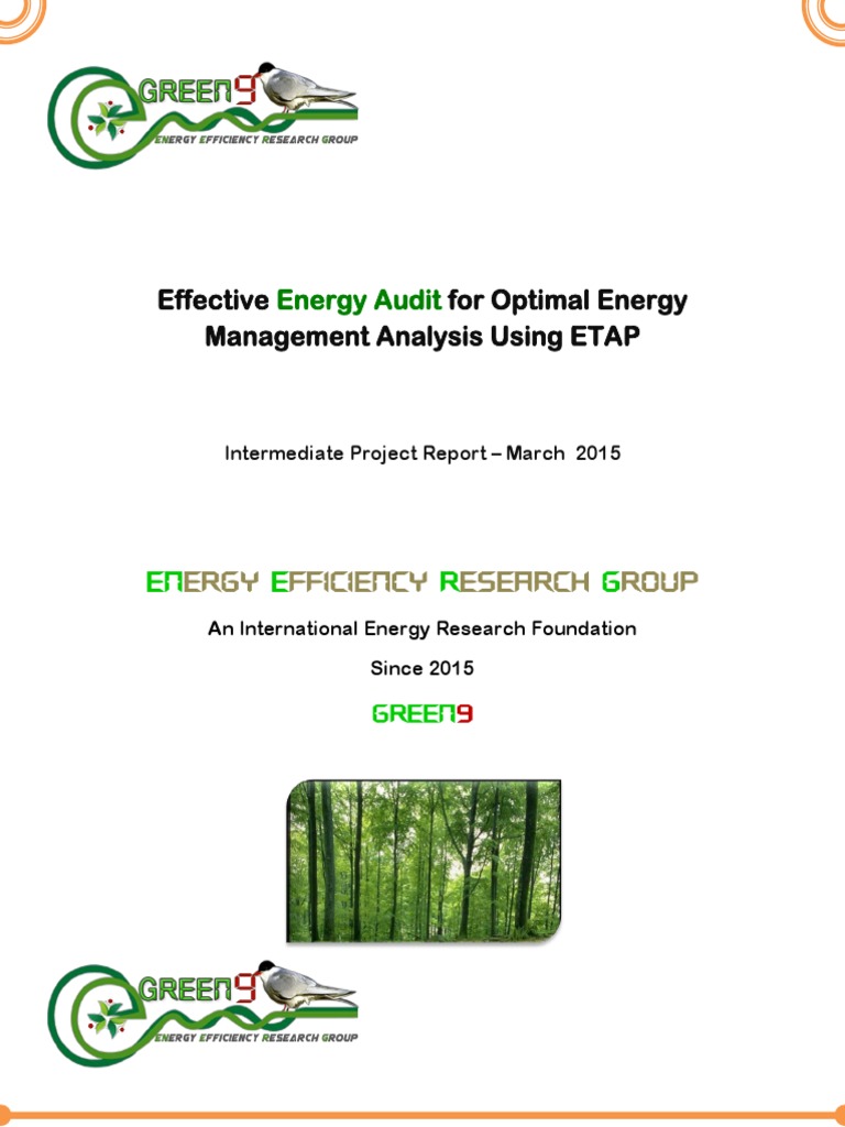Effective Energy Audit for Optimal Energy Management Analysis Using ETAP | PDF | Efficient ...