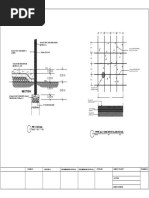 Perimeter Fence Structural Plan | PDF | Economic Sectors | Civil ...