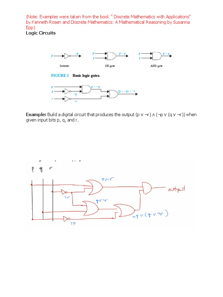 Logic Circuit | PDF