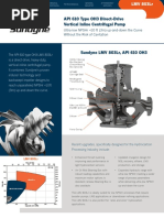 Pump Api610 Oh6 Gear Driven lmv311 Sundyne Cross-Section | PDF | Equipment | Machines