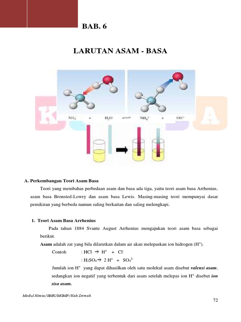 KD.6. Larutan Asam Basa | PDF