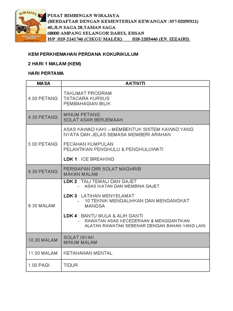 KEM PERKHEMAHAN | PDF