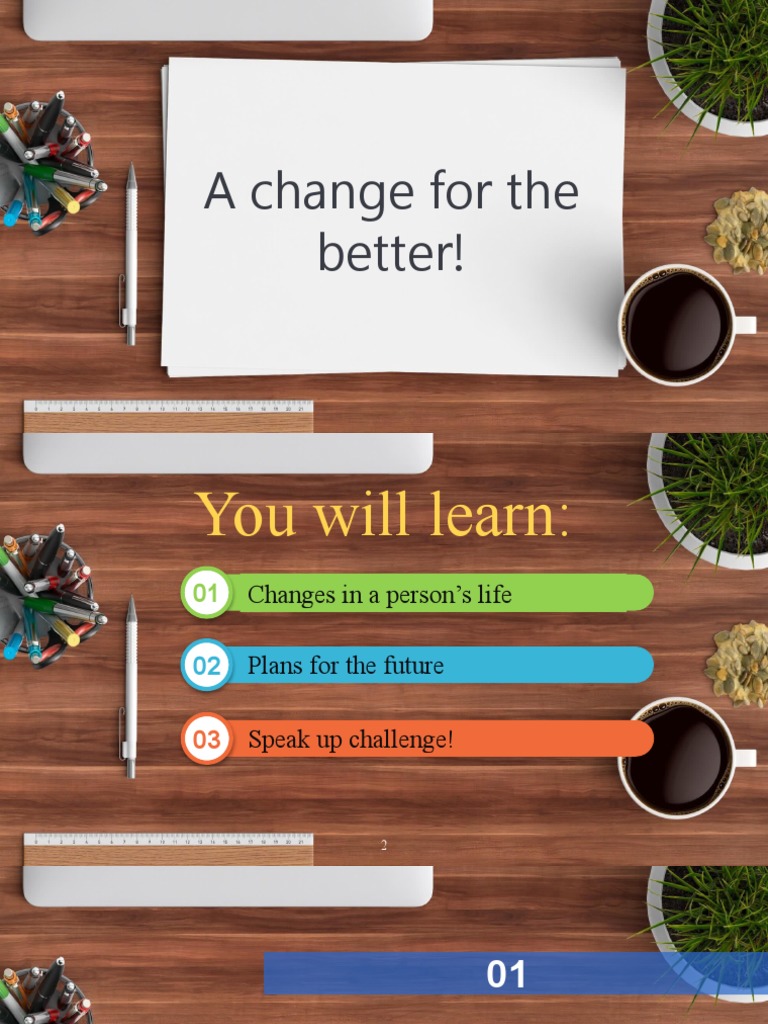 Chapter 16 - Change For The Better | PDF | Grammatical Tense ...