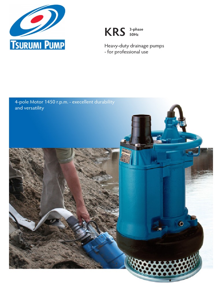 Con KRS EN | PDF | Pump | Electric Motor