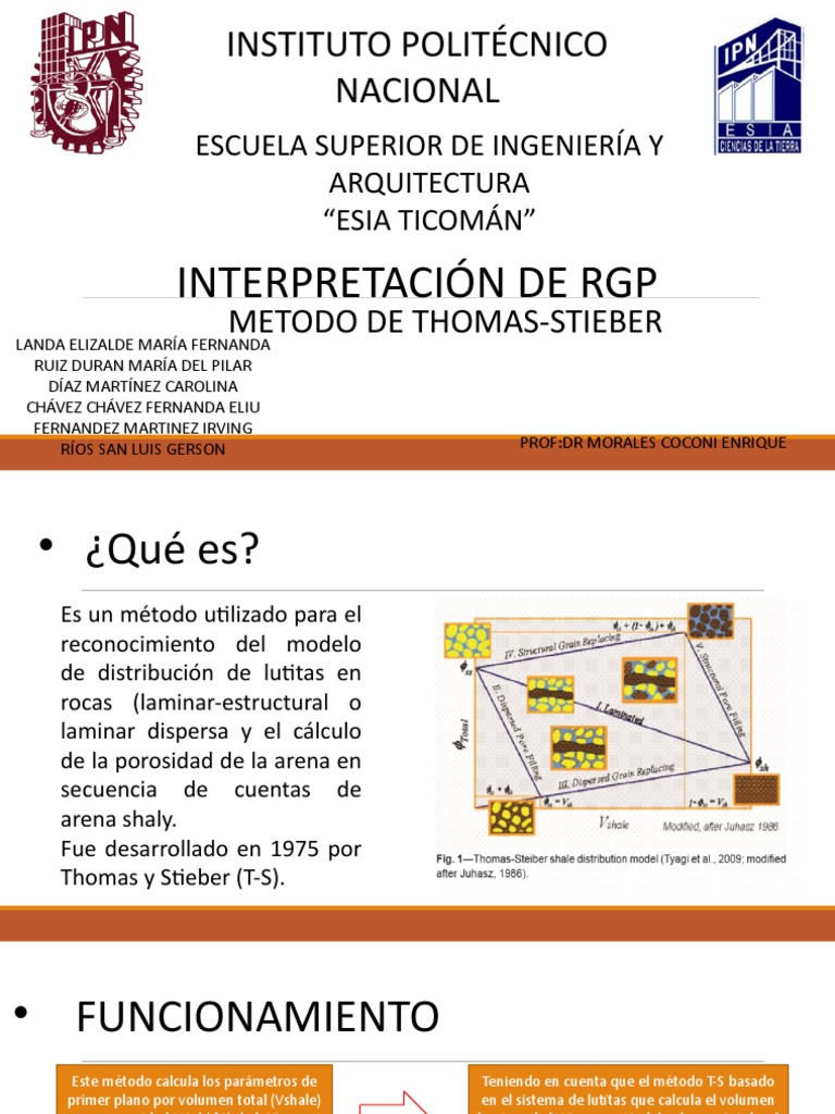 Metodo Thomas-Stieber RGP | PDF