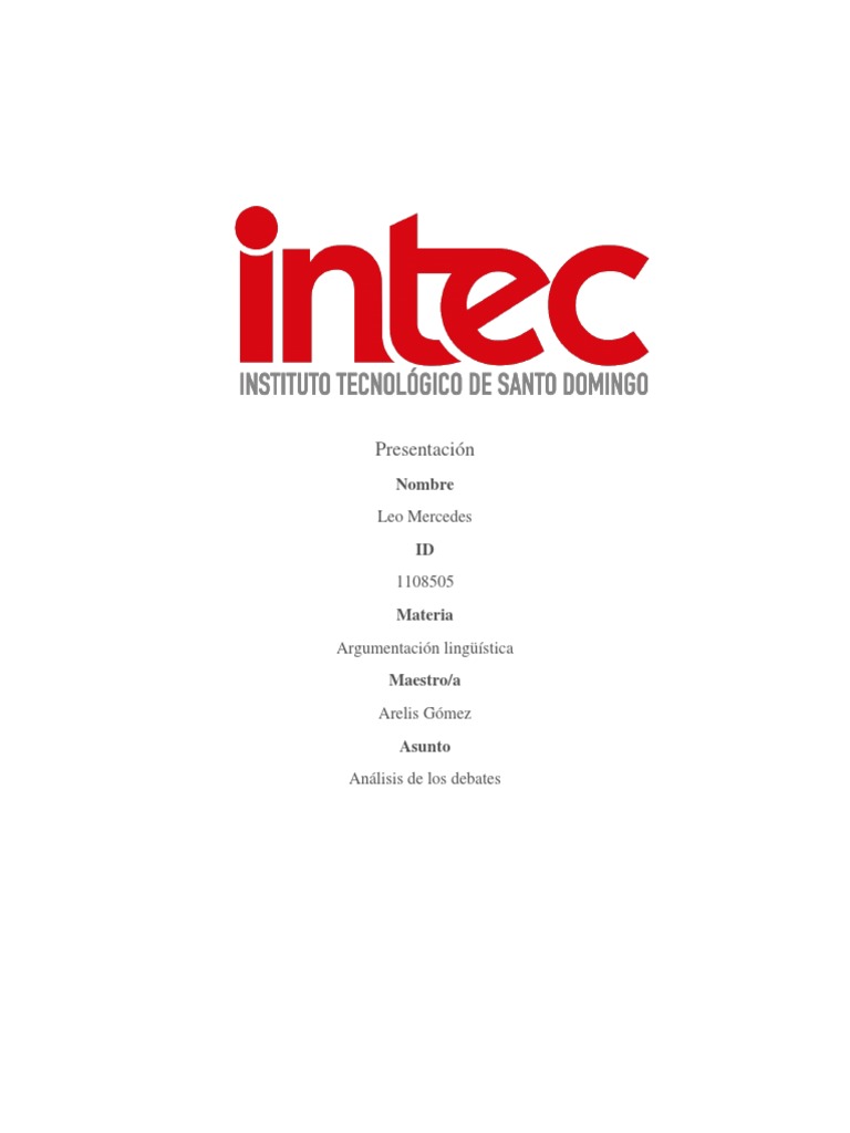 Intec | PDF