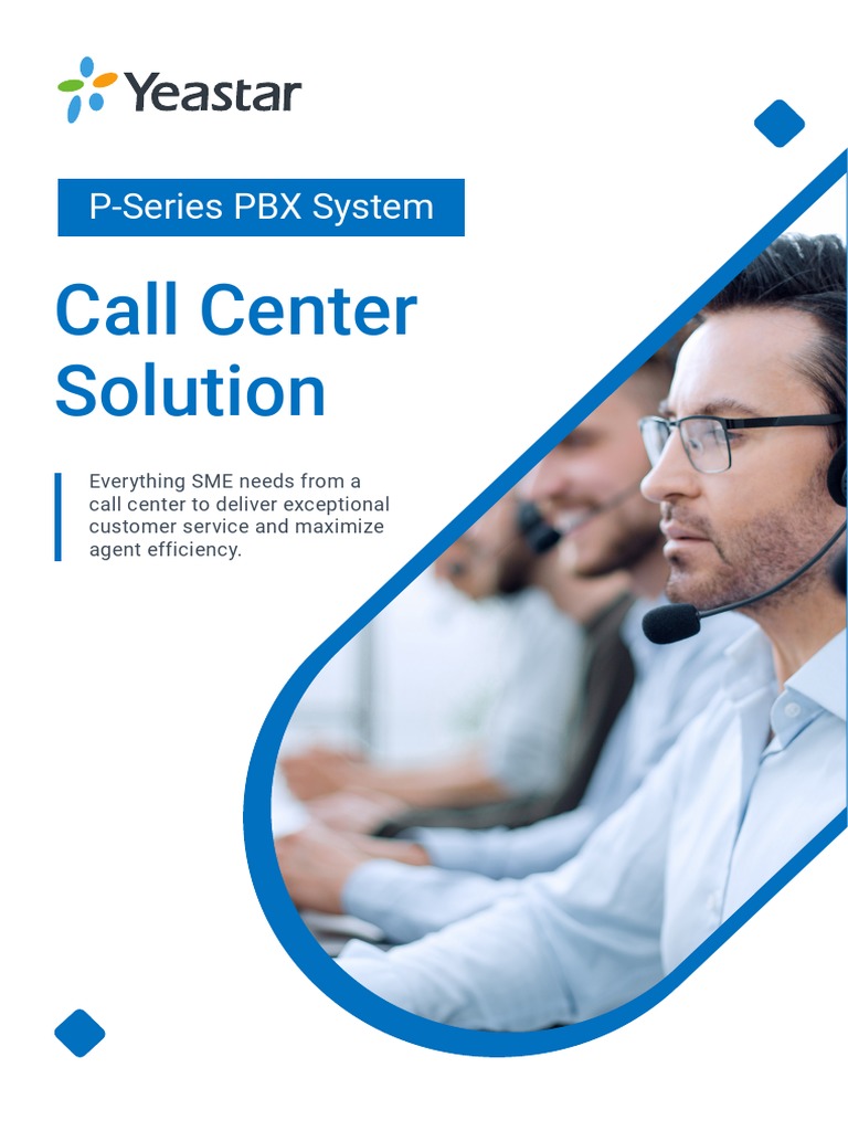 Yeastar P-Series Call Center Solution | PDF