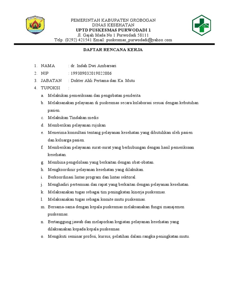 RENCANA KEGIATAN BULANAN | PDF