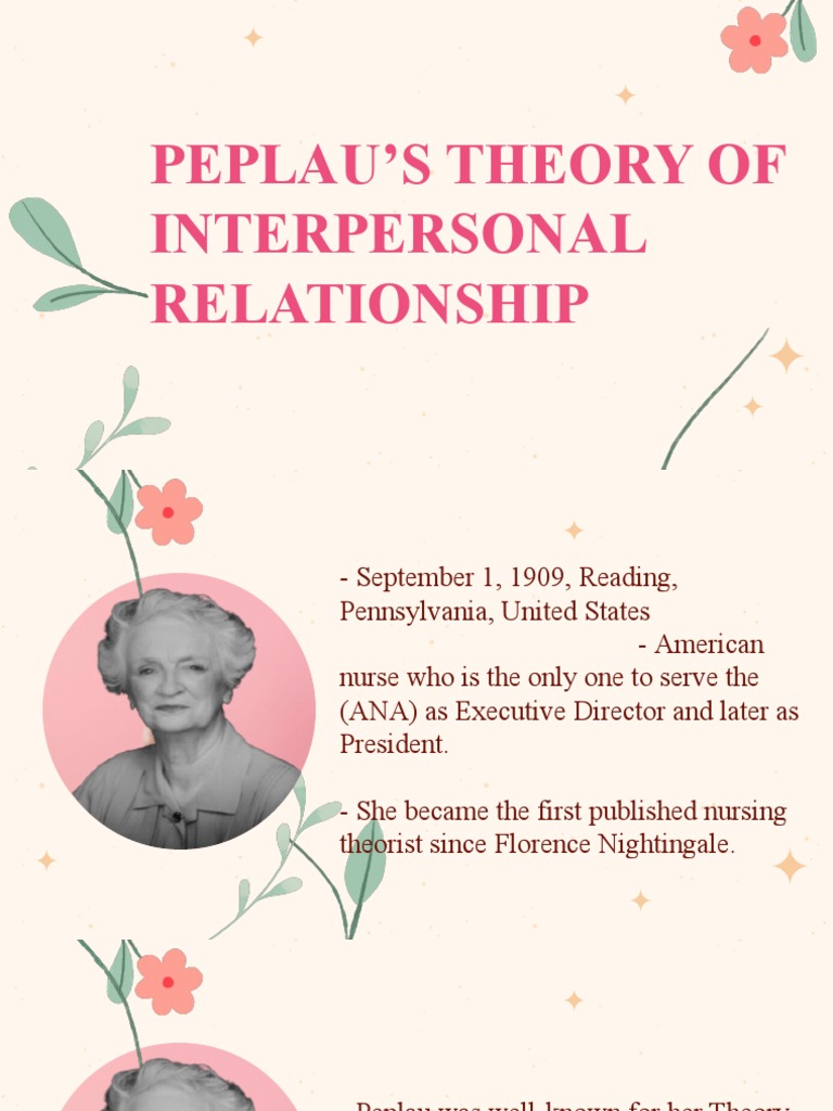 Peplau's Theory of Interpersonal Relationship | PDF