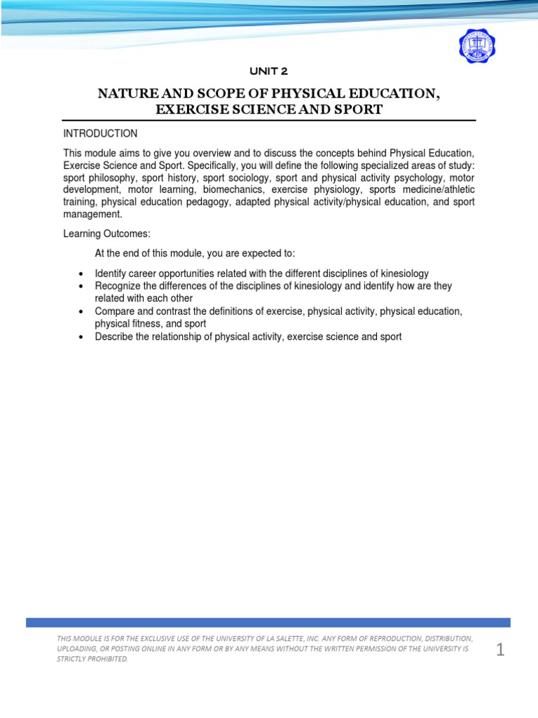 PBPED 002 Module 2 | PDF | Career & Growth | Self-Improvement