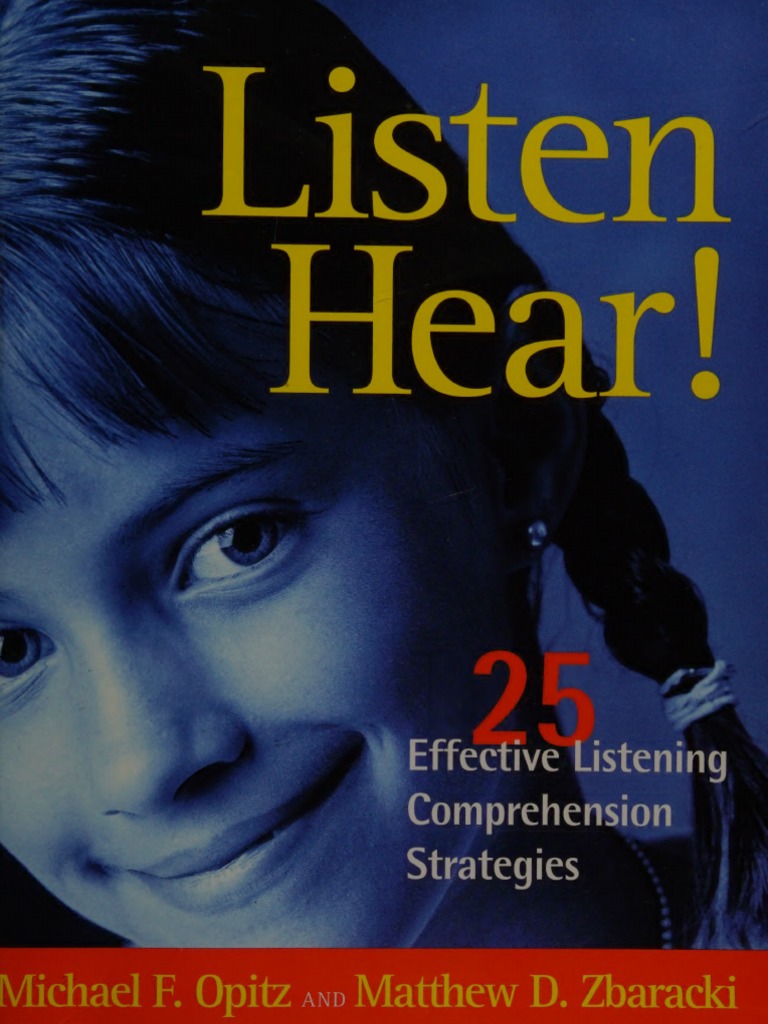 Listen Hear 25 Ettectve Listening Comprehension Strategies | PDF